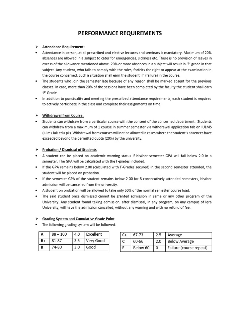 Performance Requirements & Social Media Policy | PDF | Justice | Crime ...
