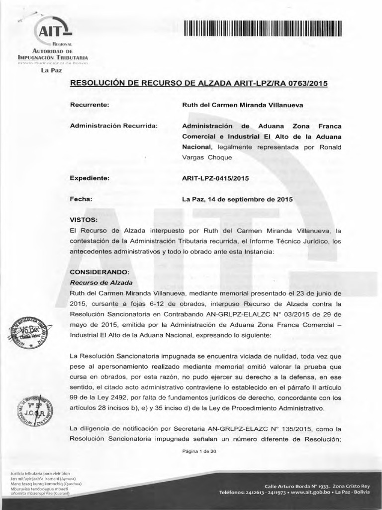 Arit LPZ Ra 0763 2015 | PDF