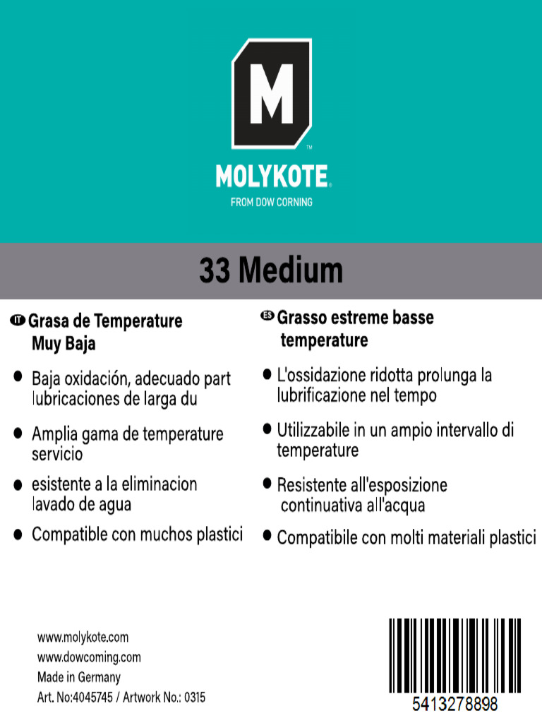 MOLYCOTE | PDF