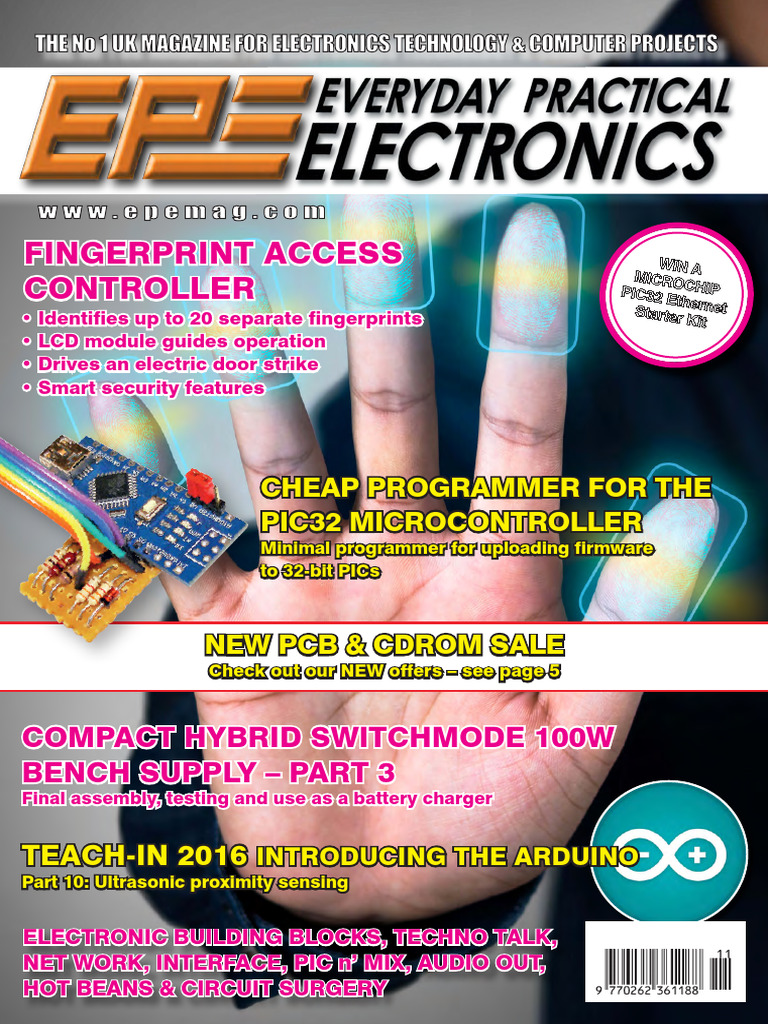 Everyday Practical Electronics 2016-11 | PDF | Microcontroller | Computing