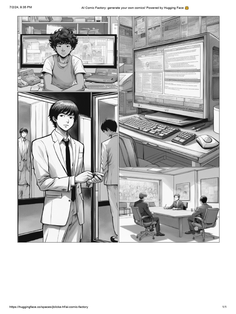 AI Comic Factory - A Hugging Face Space by Jbilcke-Hf | PDF