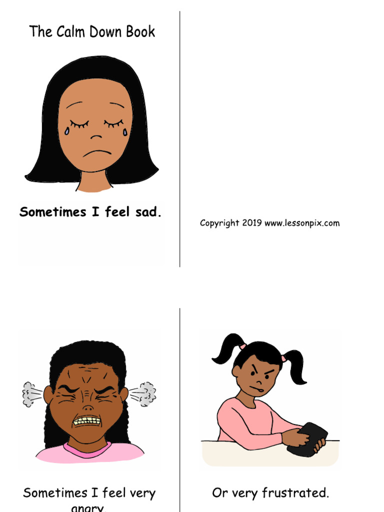 The Calm Down Book | PDF