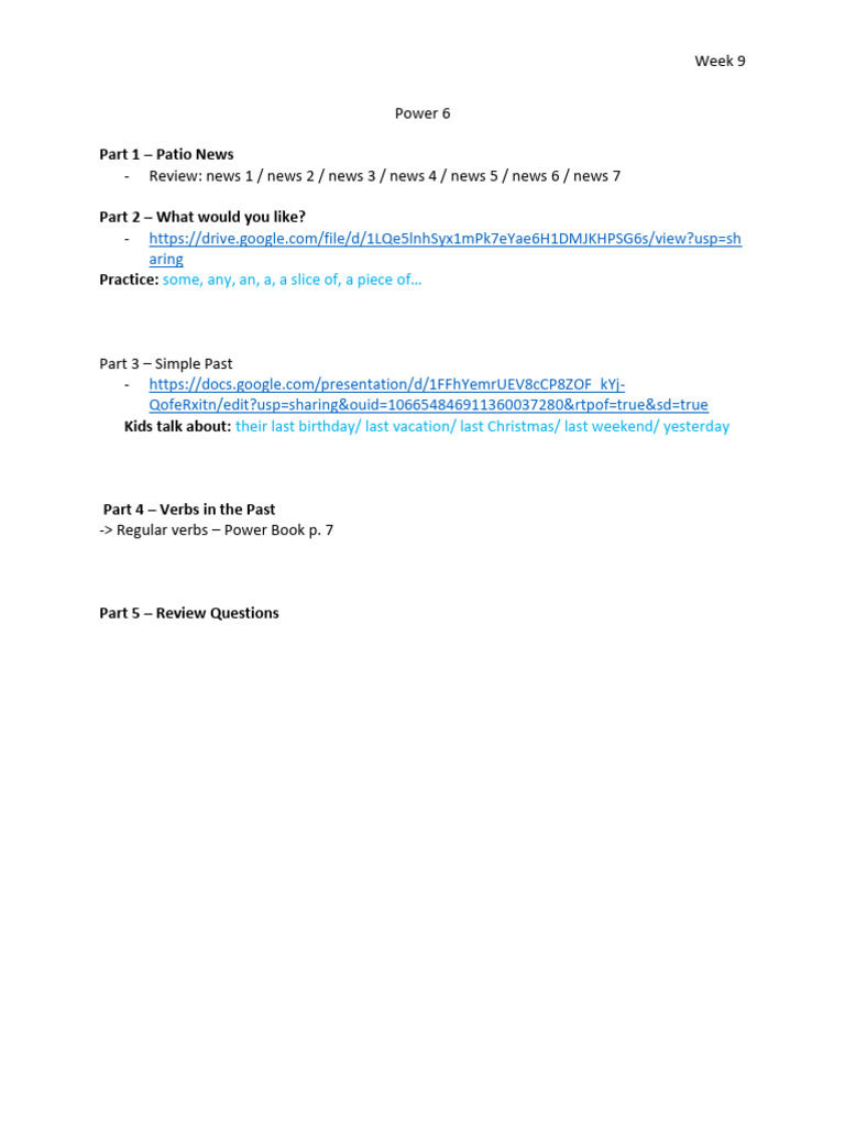 Power 6 - Slides | PDF