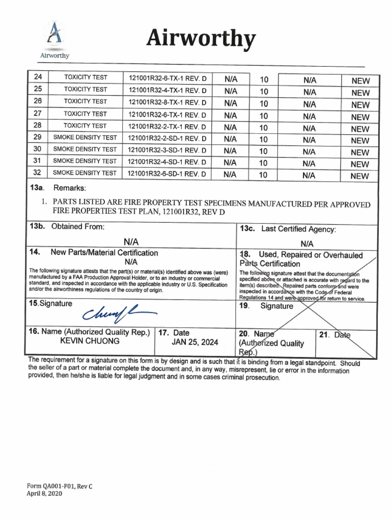 Coc Fire Property | PDF