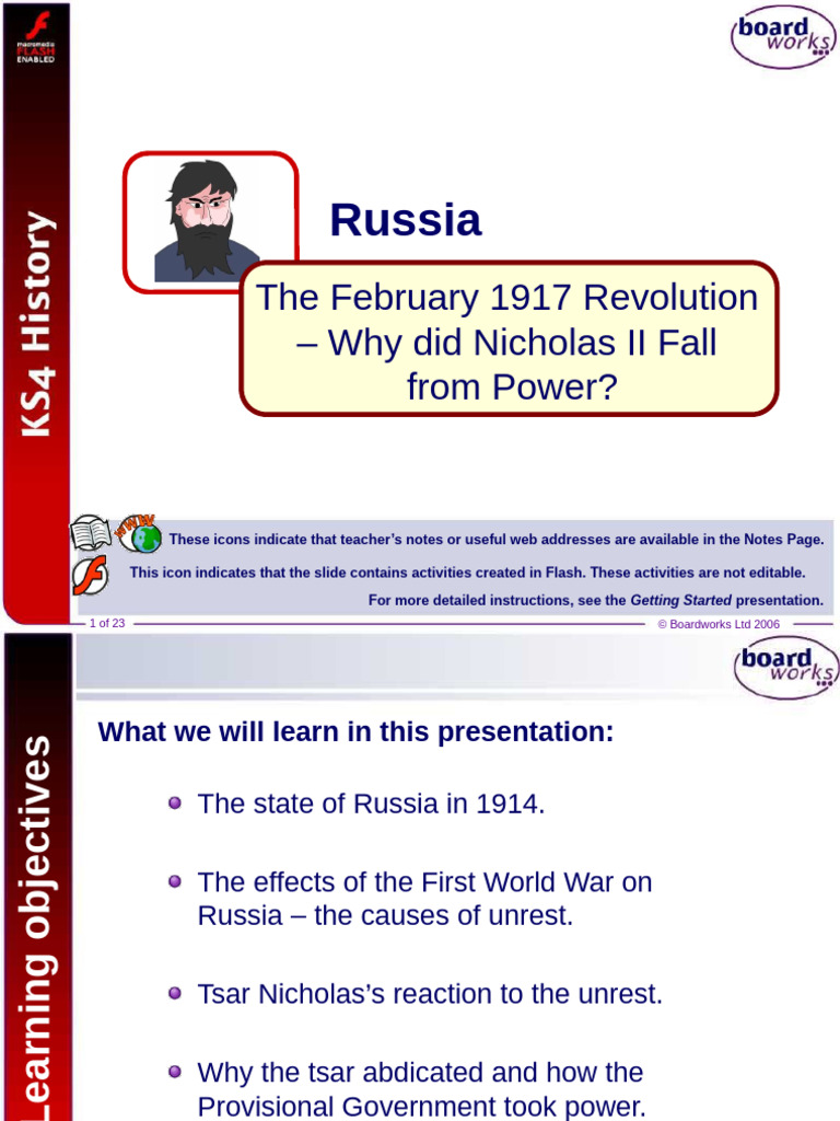 February 1917: Nicholas II's Downfall | PDF | Russian Revolution ...