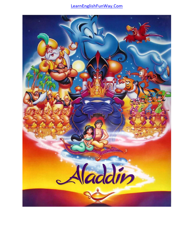 Aladdin and the Magic Lamp Story | PDF | Traditional Stories | Literary ...