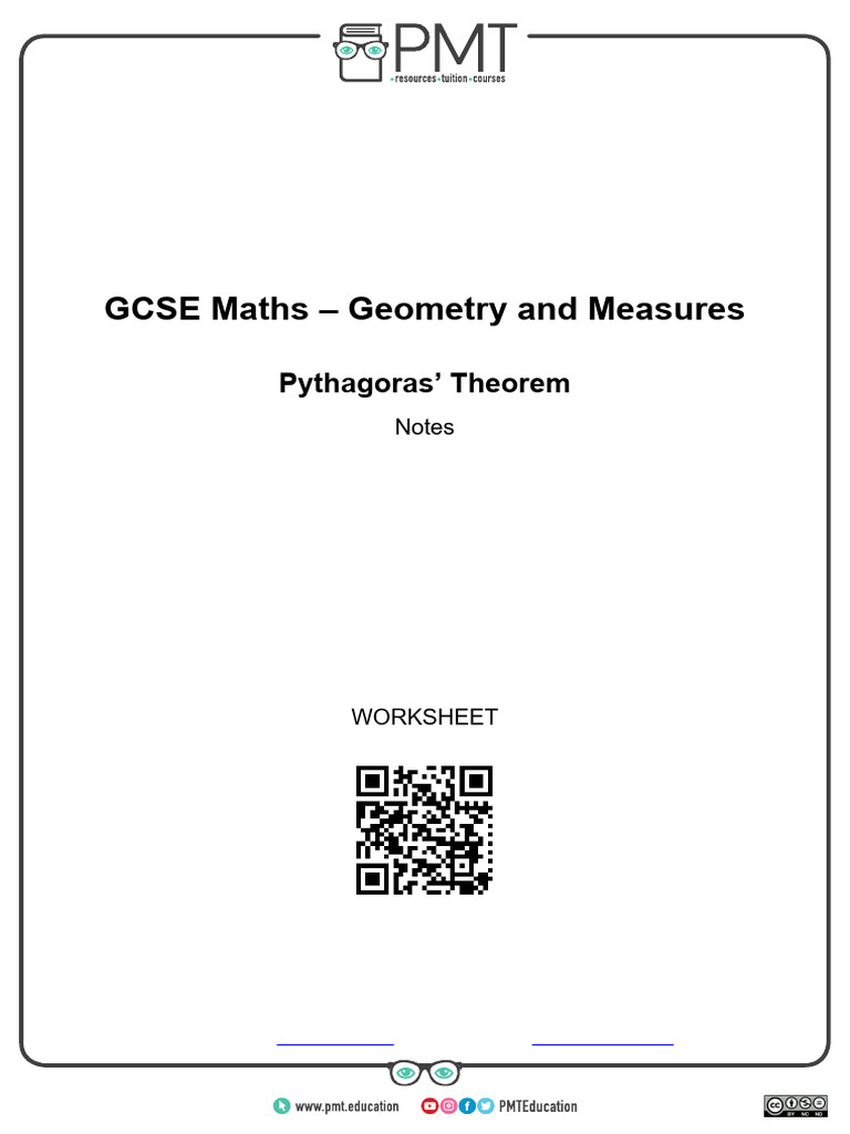 Pythagoras' Theorem Explained | PDF | Length | Triangle