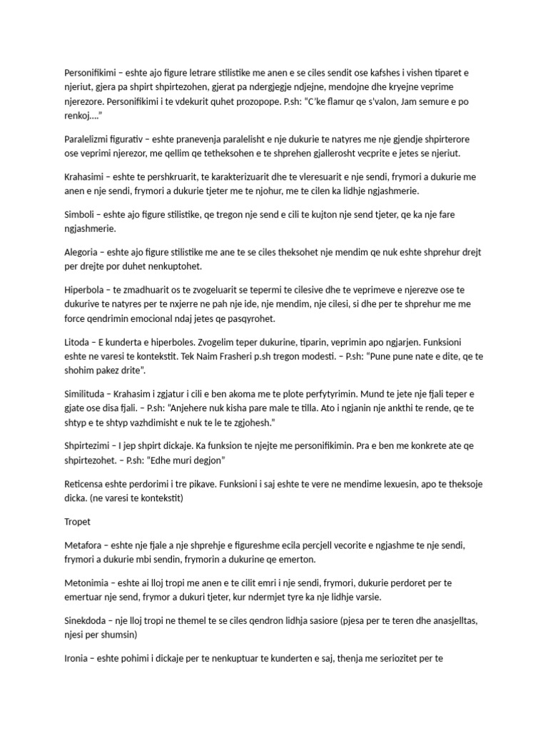 Test GJ - Shqipe | PDF