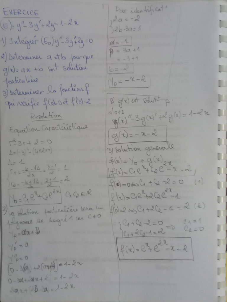 équation diff | PDF