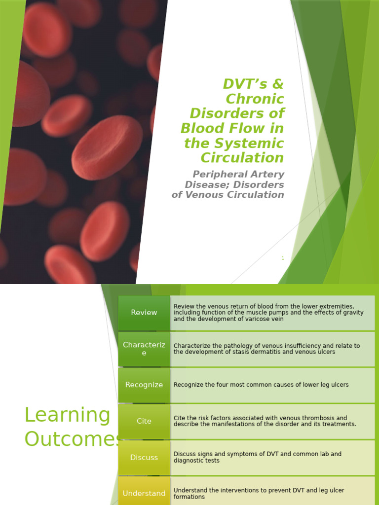 1264 Chronic Disorders of Blood Flow in the Systemic | PDF | Vein ...
