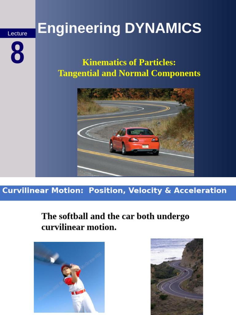 Tangential and Normal Components | PDF | Acceleration | Tangent