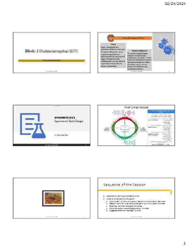 Epi-6 Experimental Study Design-2024 - 11zon | PDF