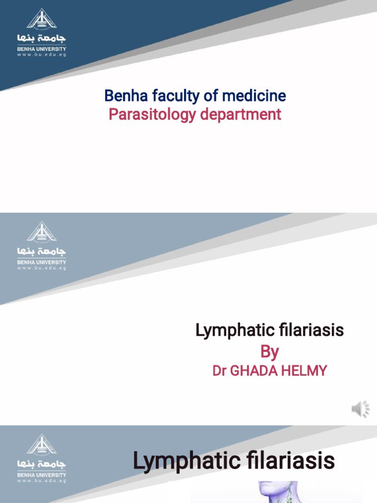 L2 Lymphatic Filariasis - IBL Module 2020 | PDF | Clinical Medicine ...