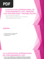 Aplicación Clínica de La Cif en Rehabilitación | PDF | Invalidez ...