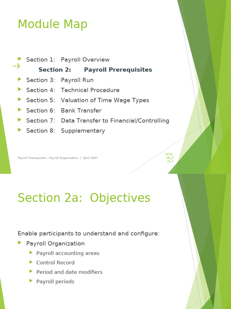 HCM PR Section02a ECC5.0 | PDF | Payroll | Computing