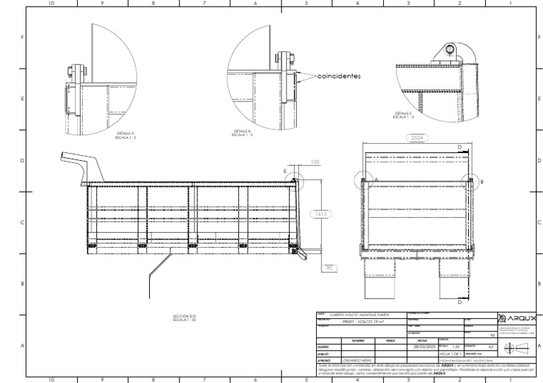 PR017 - Posicion Compuertatolva Volco 20 M | PDF