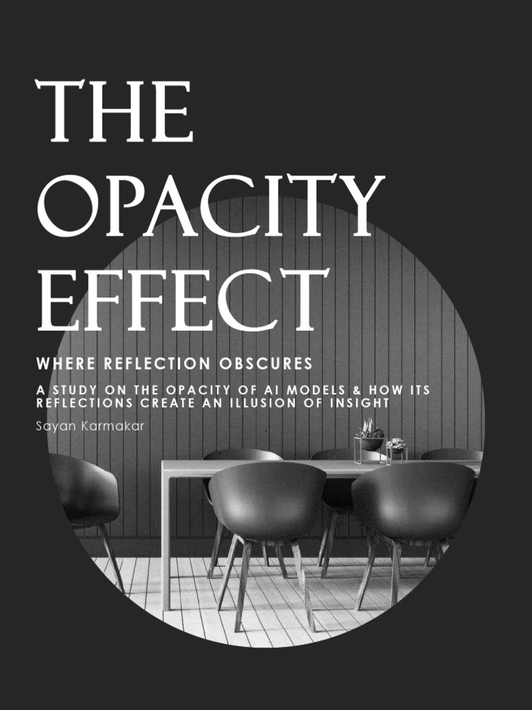 The Opacity Effect | PDF | Artificial Intelligence | Intelligence (AI ...