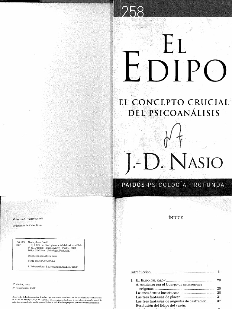 El Edipo (Nasio) | PDF