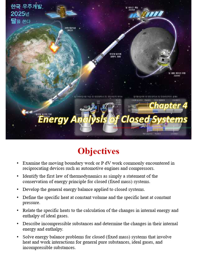 열역학 9e Chap04 lecture | PDF | Heat Capacity | Enthalpy