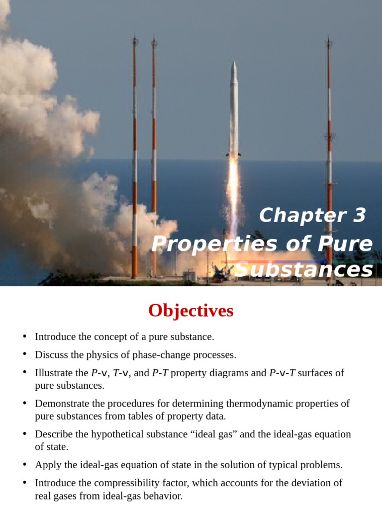 열역학 9e Chap03 lecture | PDF | Latent Heat | Phase (Matter)