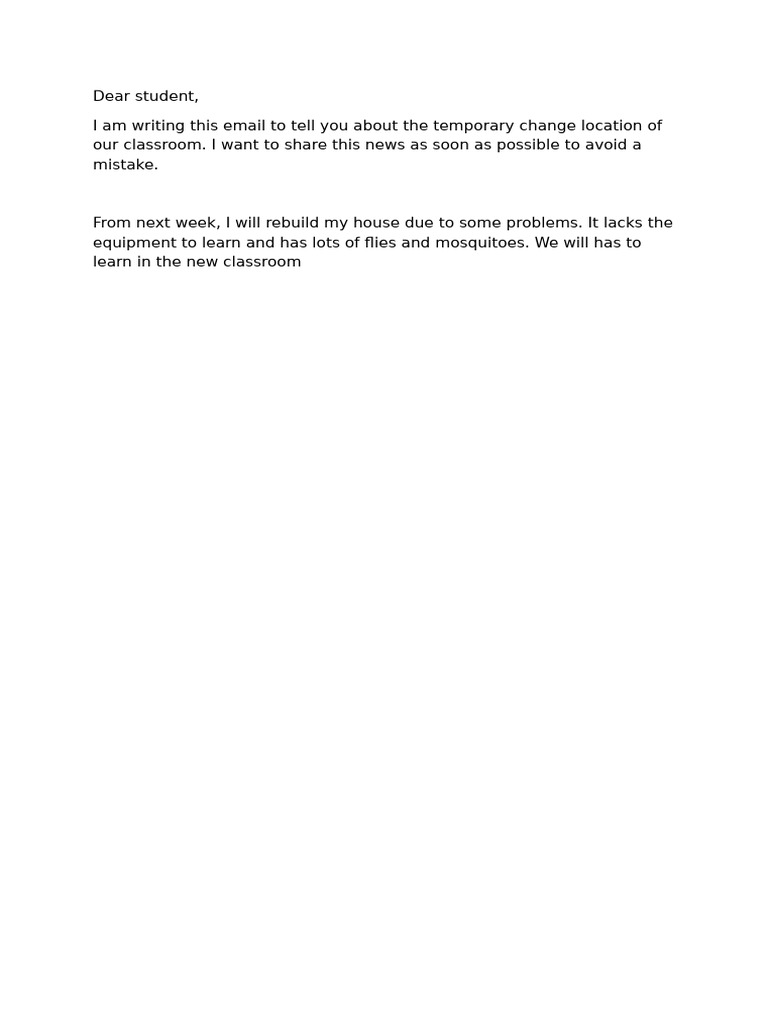 Dear Student | PDF
