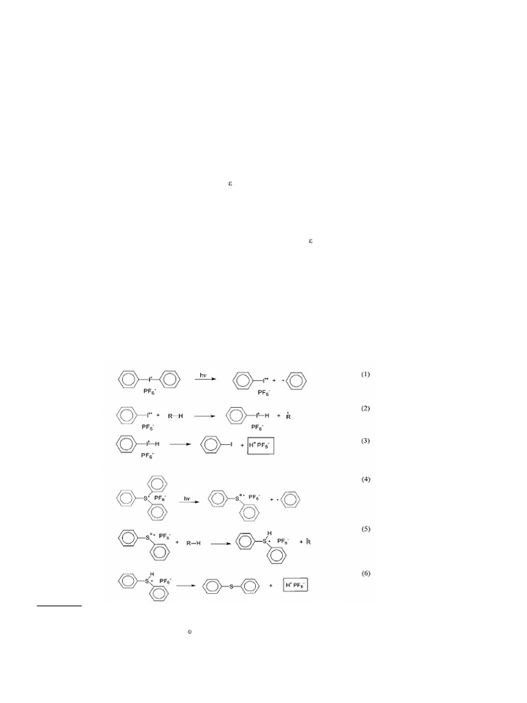 Cycloaliphatic Epoxy-Polyols Cationic Reaction | PDF | Polymerization ...