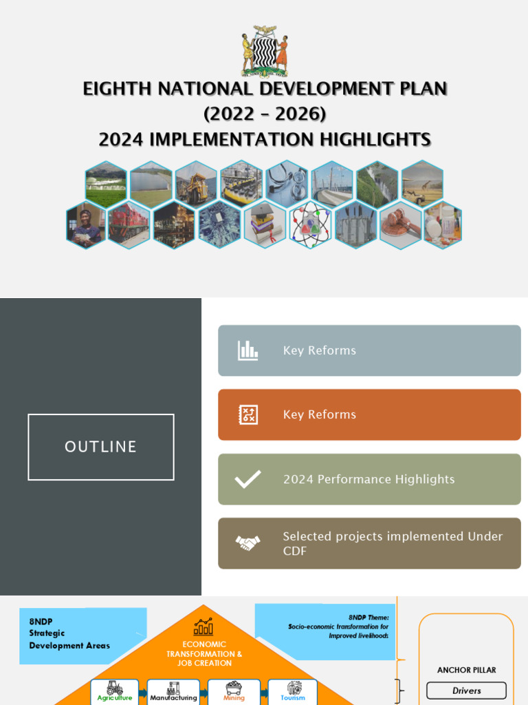 2024 Highlights of Eighth National Development Plan | PDF | Agriculture ...
