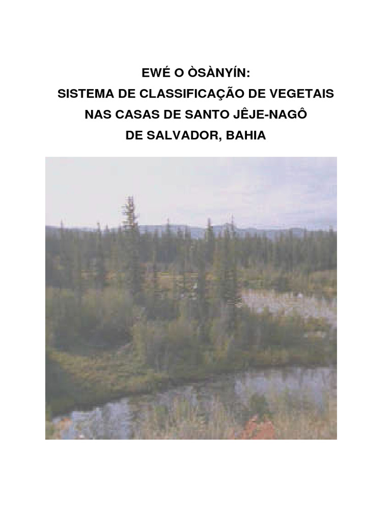 Classificação de Vegetais no Culto Jêje-Nagô | PDF | Etnografia | Plantas