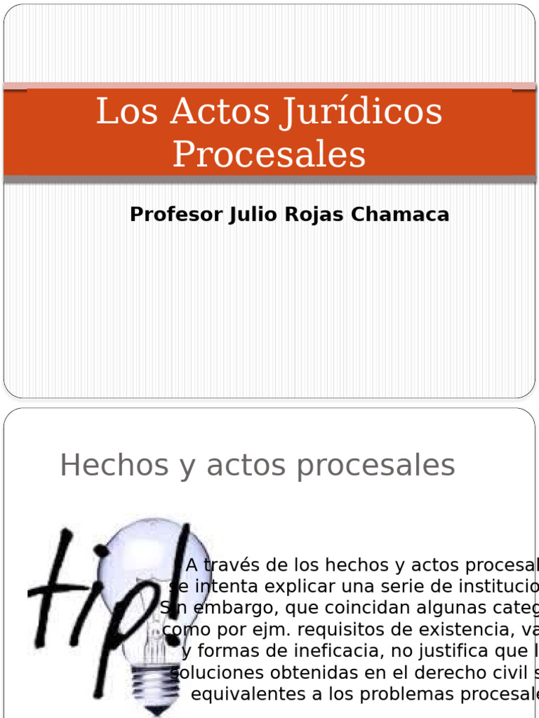 Copia de Actos - Procesales 2022 | PDF | Ley procesal | Nulo (ley)