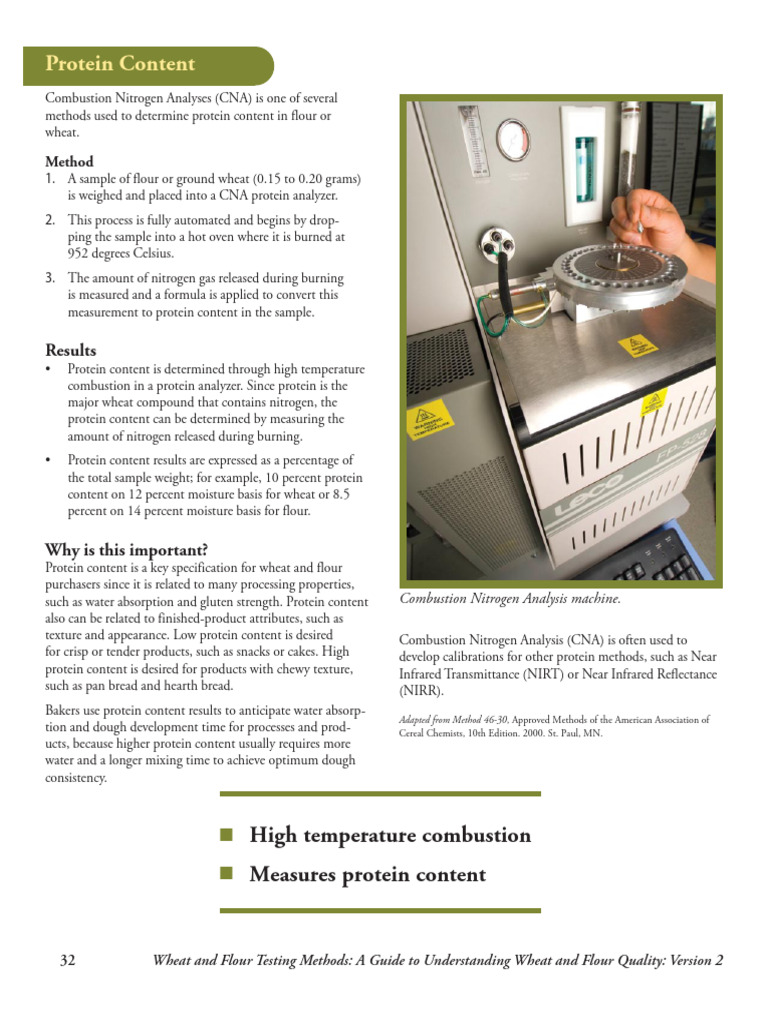 Wheat and Flour Testing 34 | PDF | Flour | Breads