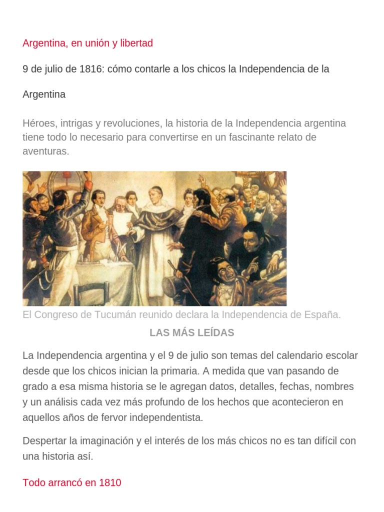 9 de JULIO | PDF | Argentina