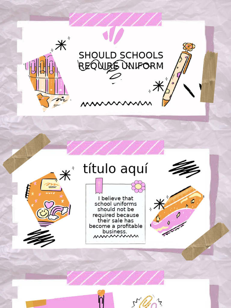 Should Schools Require Uniform | PDF