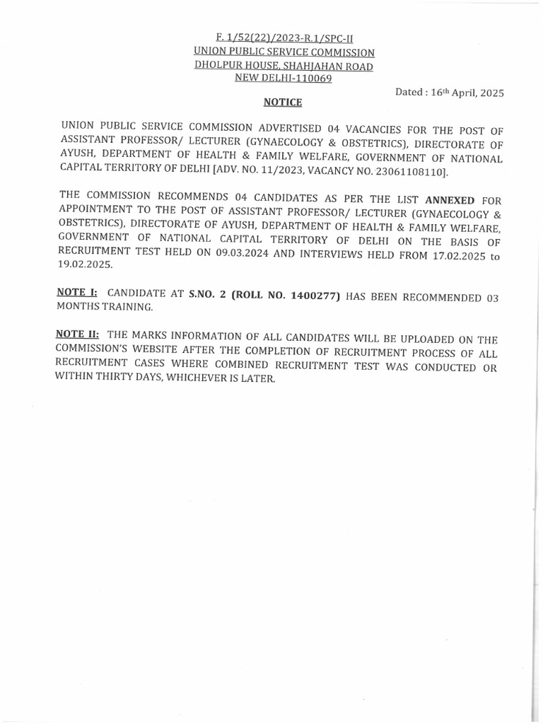 RT FR 04 AssttPrfLctrGynaeObst Engl 160425 | PDF