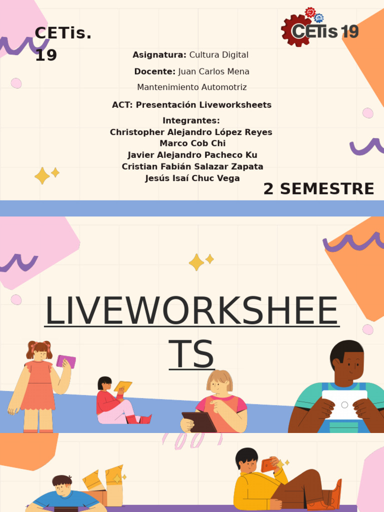 Introducción a Liveworksheets | PDF | Enseñando | Informática