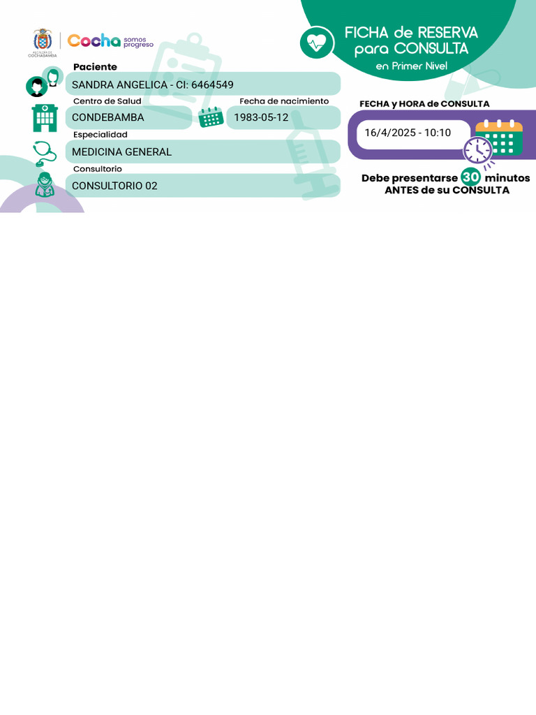Report Ficha Consulta | PDF
