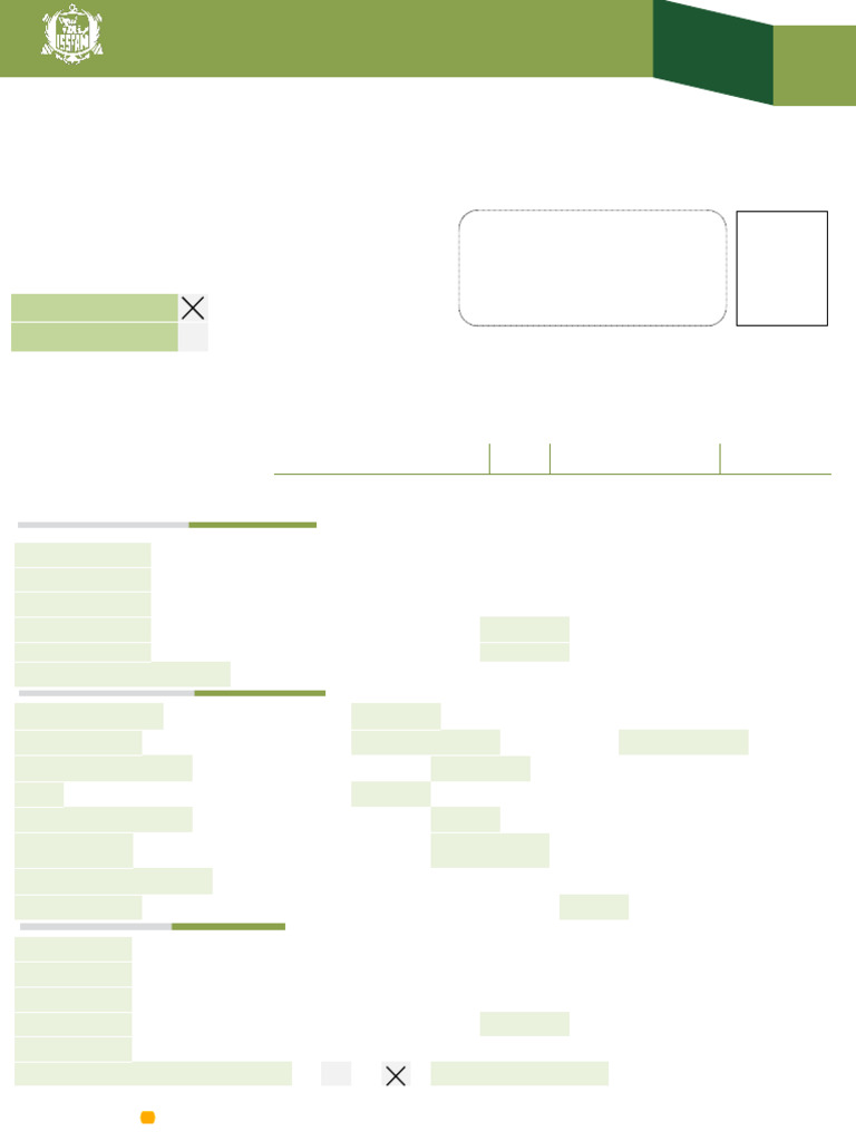 f23 SOLIC. CEDULA MADRE. | PDF | México