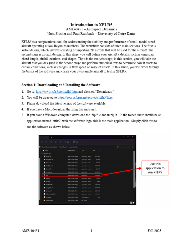 XFLR5 Tutorial | PDF | Airfoil | Aerodynamics
