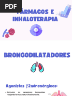 Broncodilatadores: SABA, LABA y LAMA | PDF
