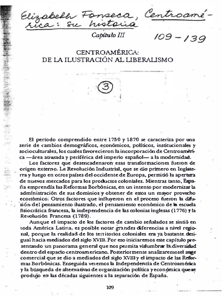 Fonseca, Elizabeth. Centroamerica - Su Historia, 125-139 | PDF ...