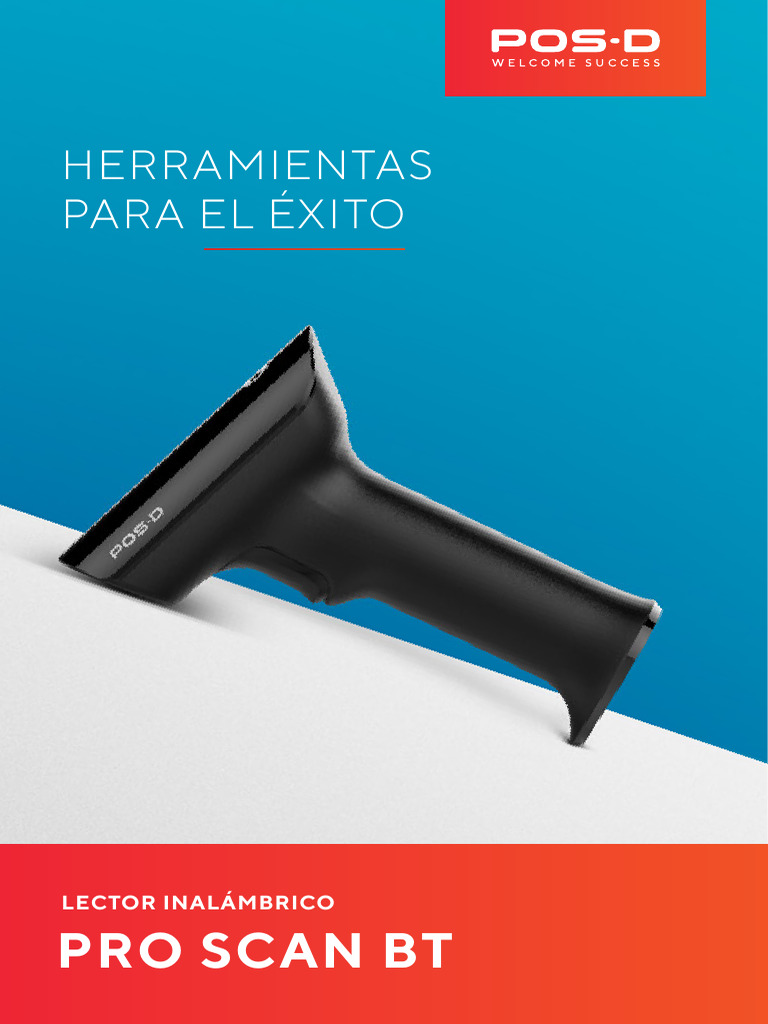 Lector Inalámbrico Pro Scan BT 1D/2D | PDF | Código de barras | Informática