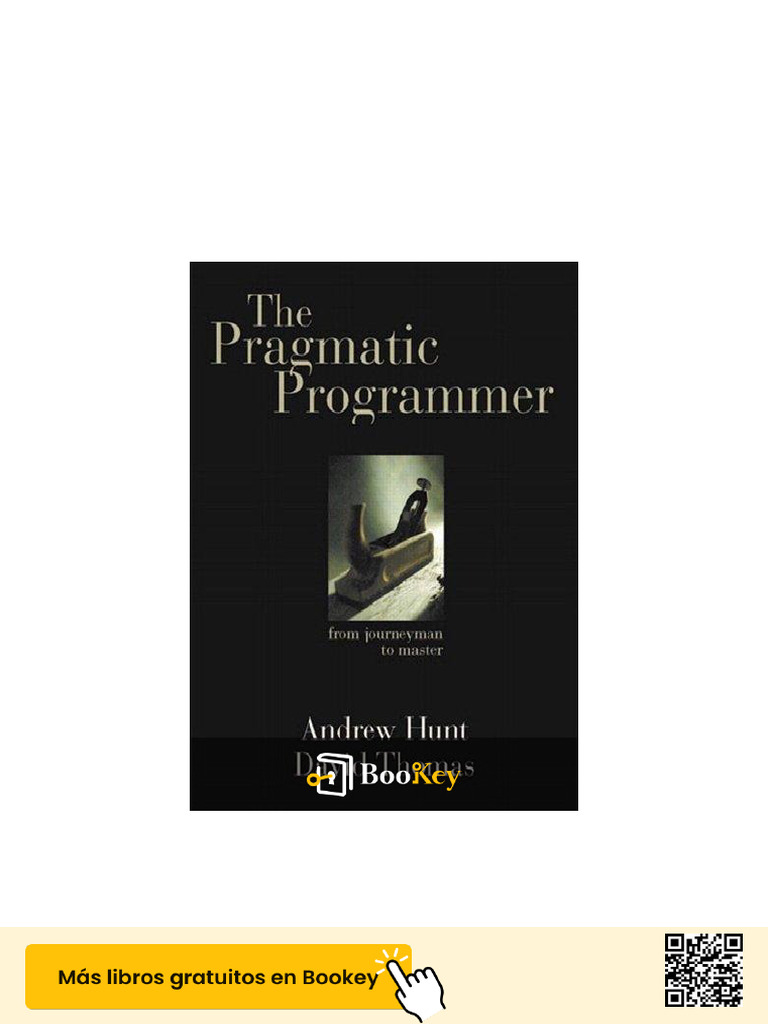 El Programador Pragmático PDF | PDF | Pragmatismo | Ingeniería de software