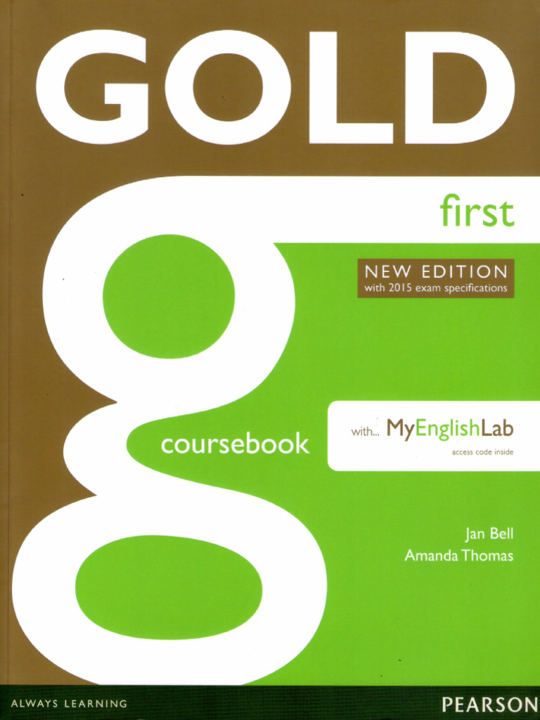 Gold First Course Book 2015 | PDF