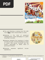 ASEAN LITERATURE - Notes | PDF | Narration | Narrative
