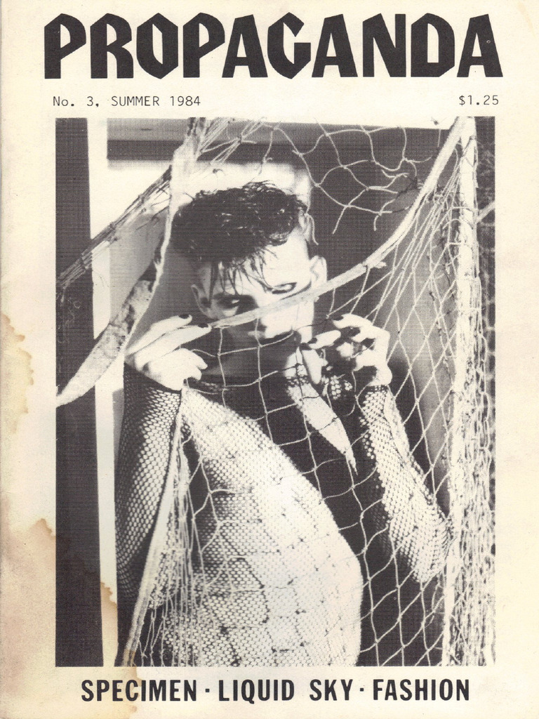 Propaganda Magazine 003 (1984) | PDF
