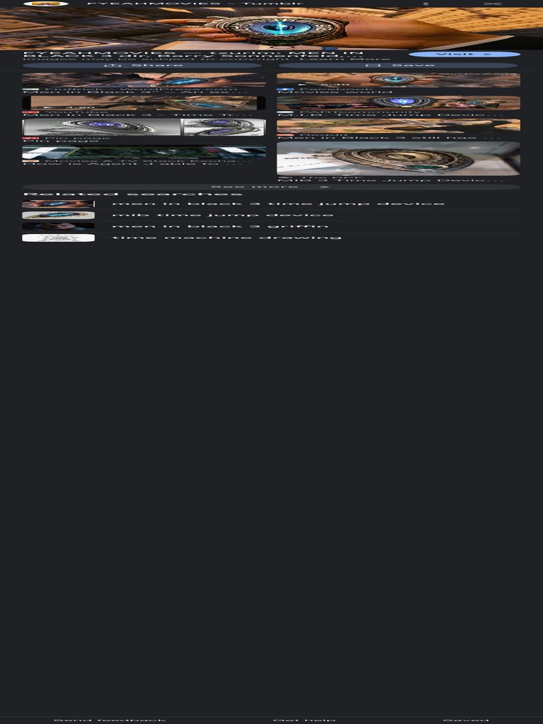 Men in Black 3 Time Travel Device - Google Search | PDF