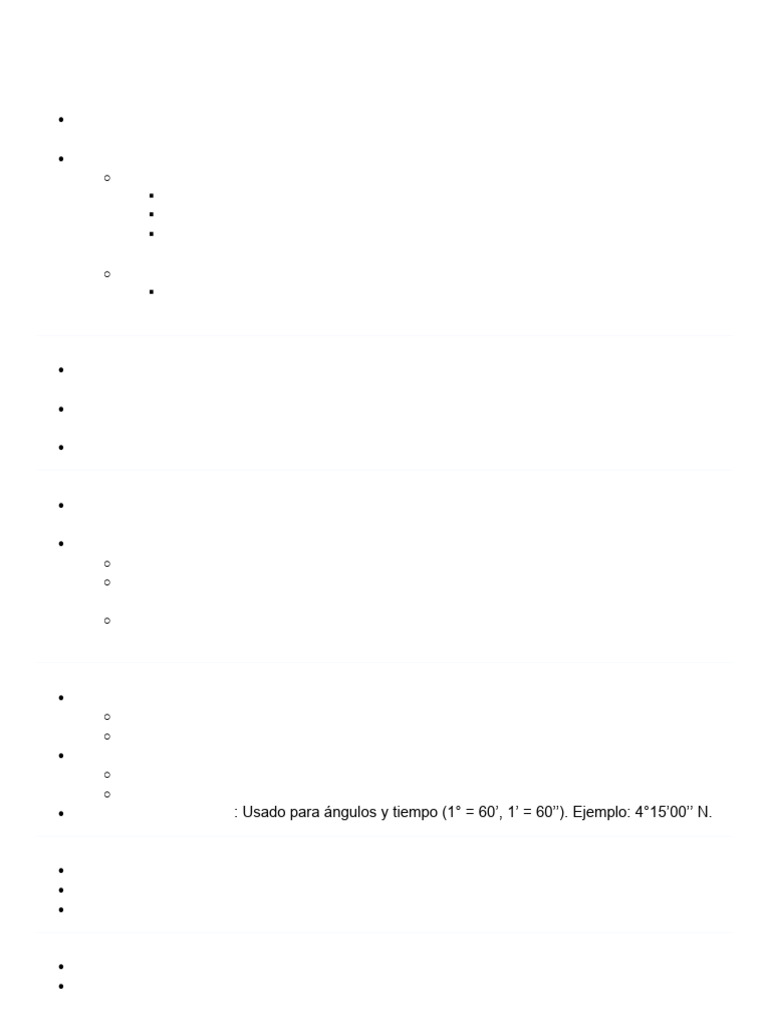 Resume VFR 1 y 2 | PDF | Mapa | Cartografía