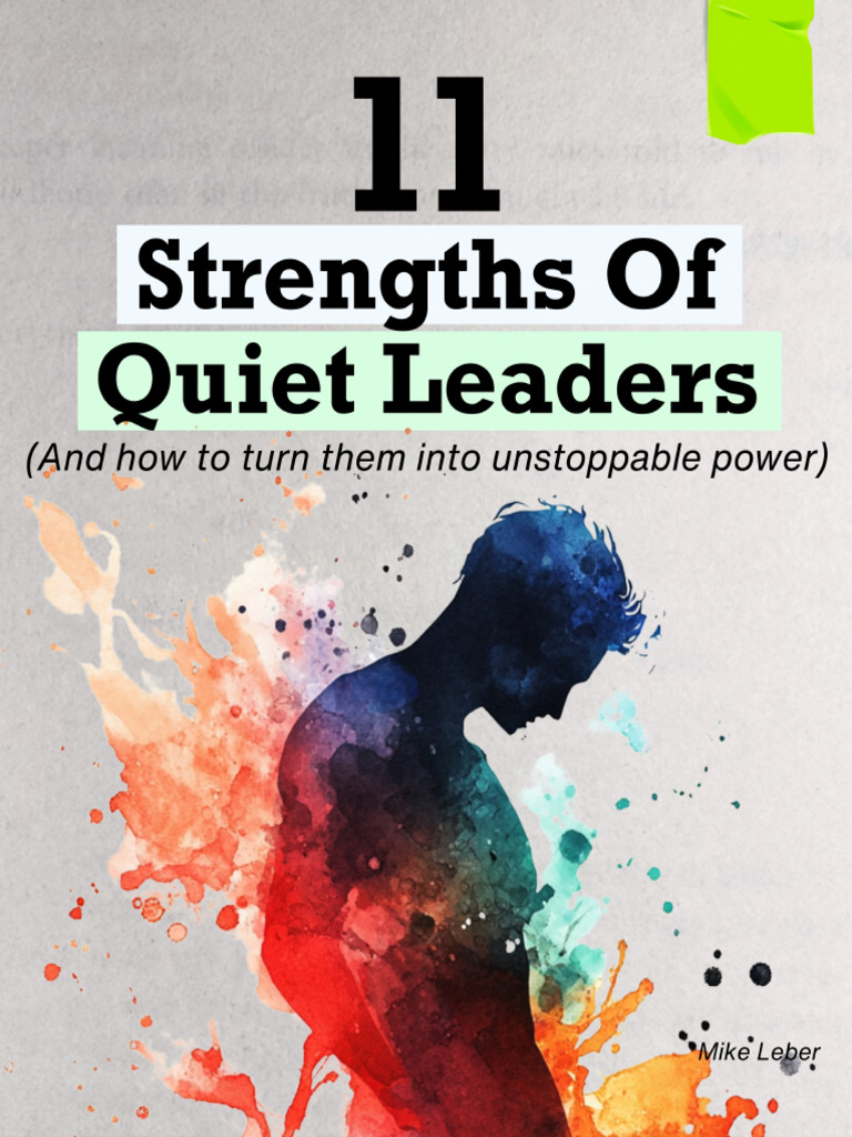 11 Strengths of Quiet Leaders | PDF
