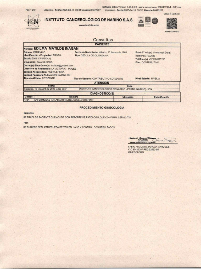 Edilma Matilde Inagan | PDF