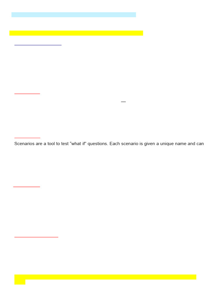 Advanced Electronic Spreadsheet Techniques | PDF | Spreadsheet | Worksheet