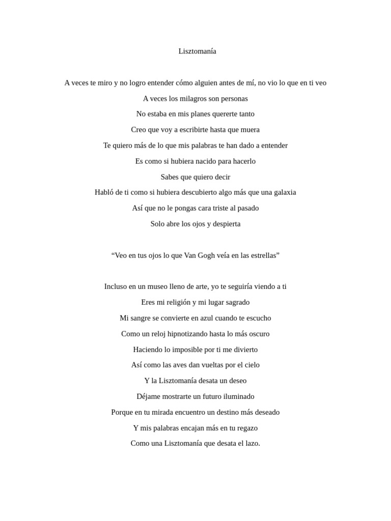Lisztomanía | PDF